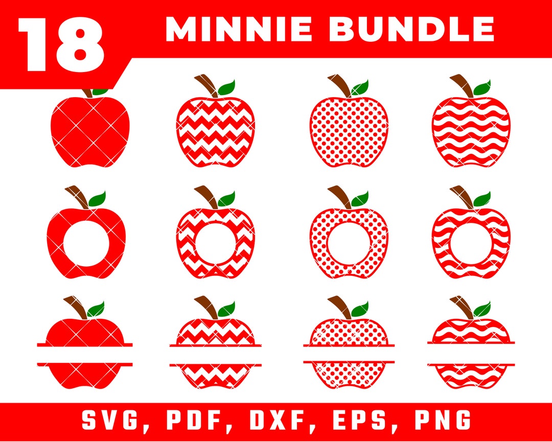 Apple Name Frame SVG, Apple Monogram Frame Svg, Apple Svg, Teacher Svg ...