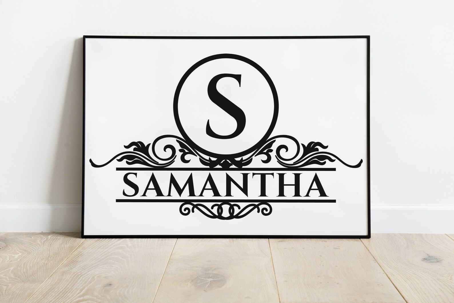 SVG Monogram /PNG Alphabet, Fancy Monogram Alphabet, Digital Download ...