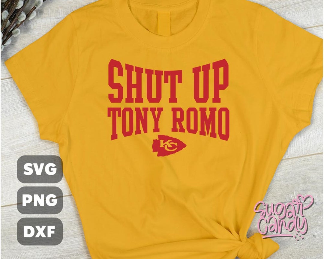 Shut up Tony Romo Svg Png, KC Football Svg, KC Playoffs Svg, Champs Svg ...