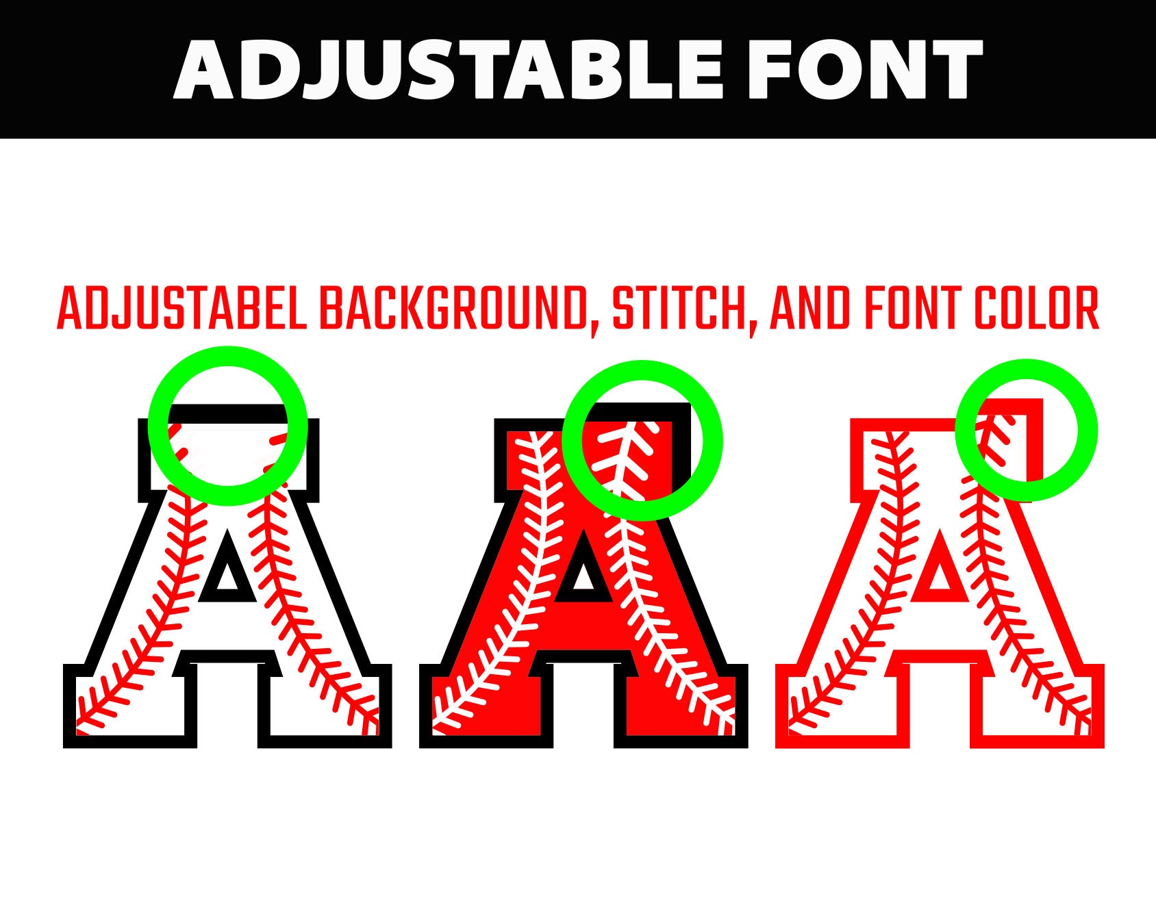 Baseball Font Svg Baseball Alphabet With Stitches Baseball - Etsy Canada