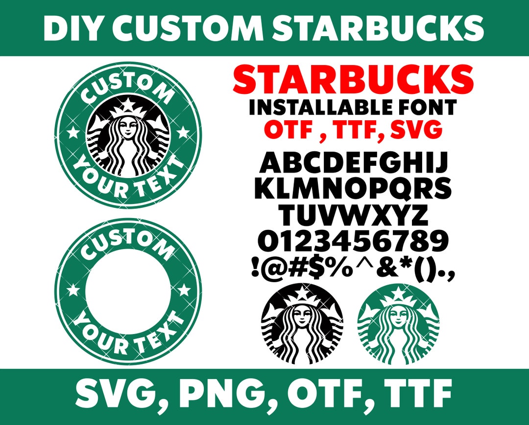 SVG STARBUCKS Starbucks Cut Files Svg Dxf Eps Ai Jpg Png for Cricut ...