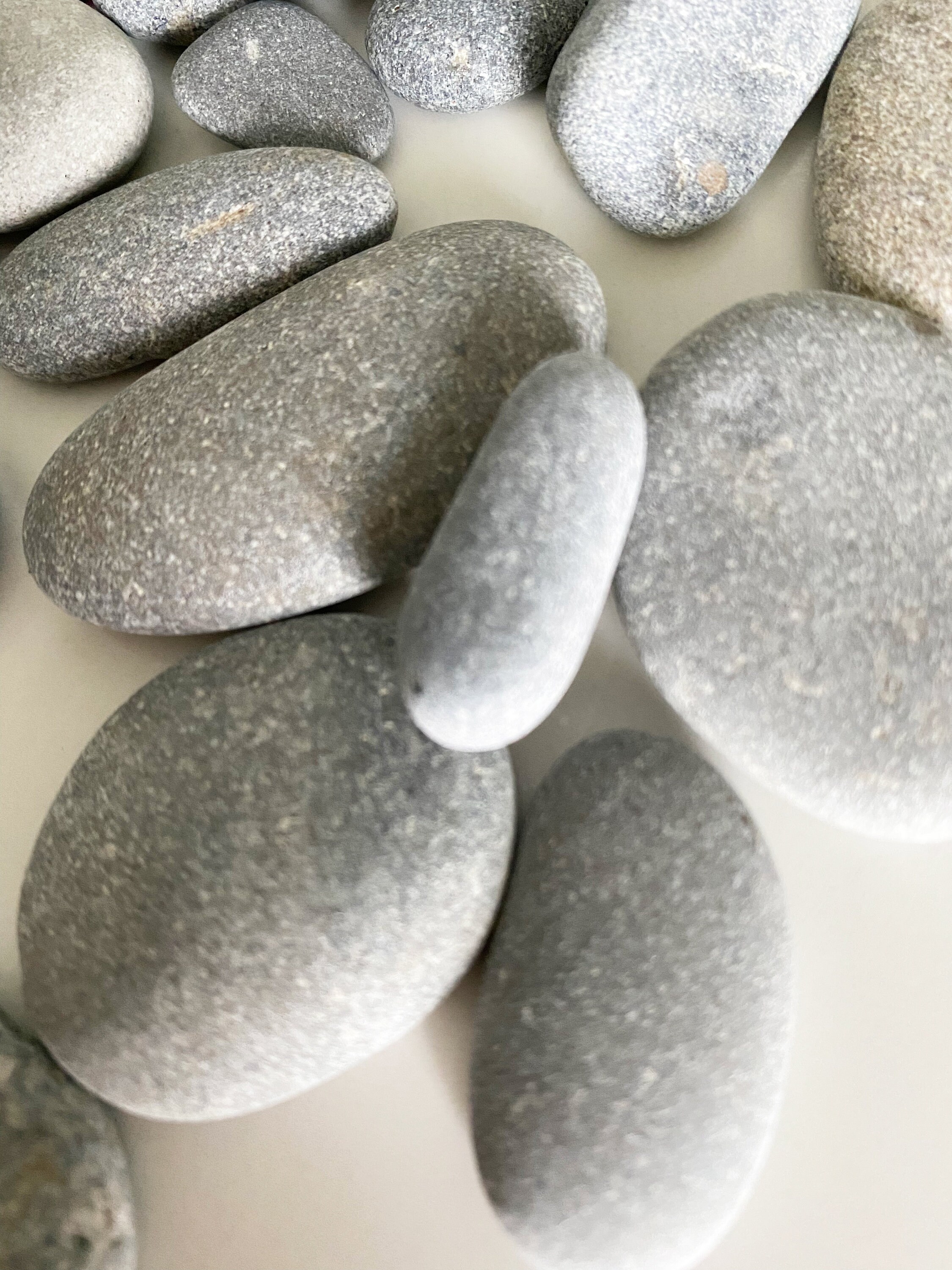 Grey Beach Pebbles 100 Beach Stones Sea Rocks - Etsy