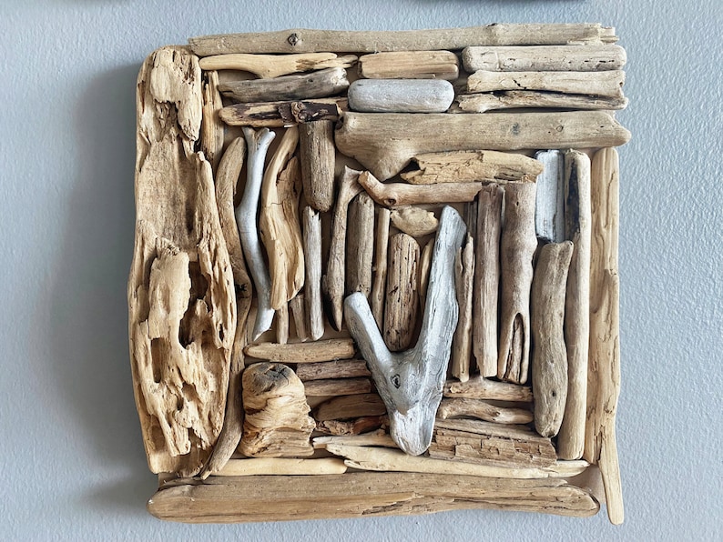 Driftwood Wall Decor Home Wall Decor Driftwood Art Etsy