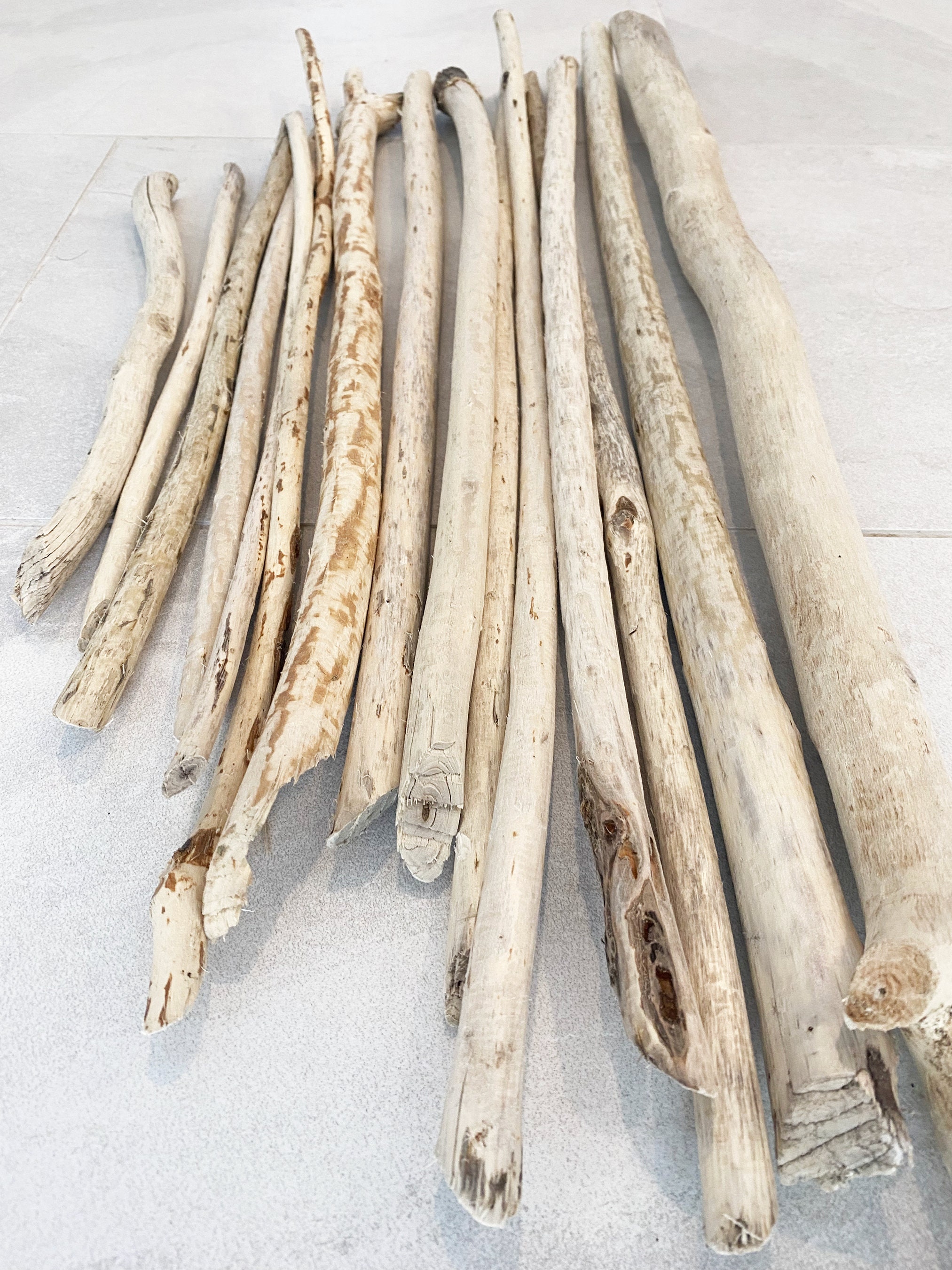 Driftwood Beaver Sticks Bundle 15 Macrame Hanger - Etsy