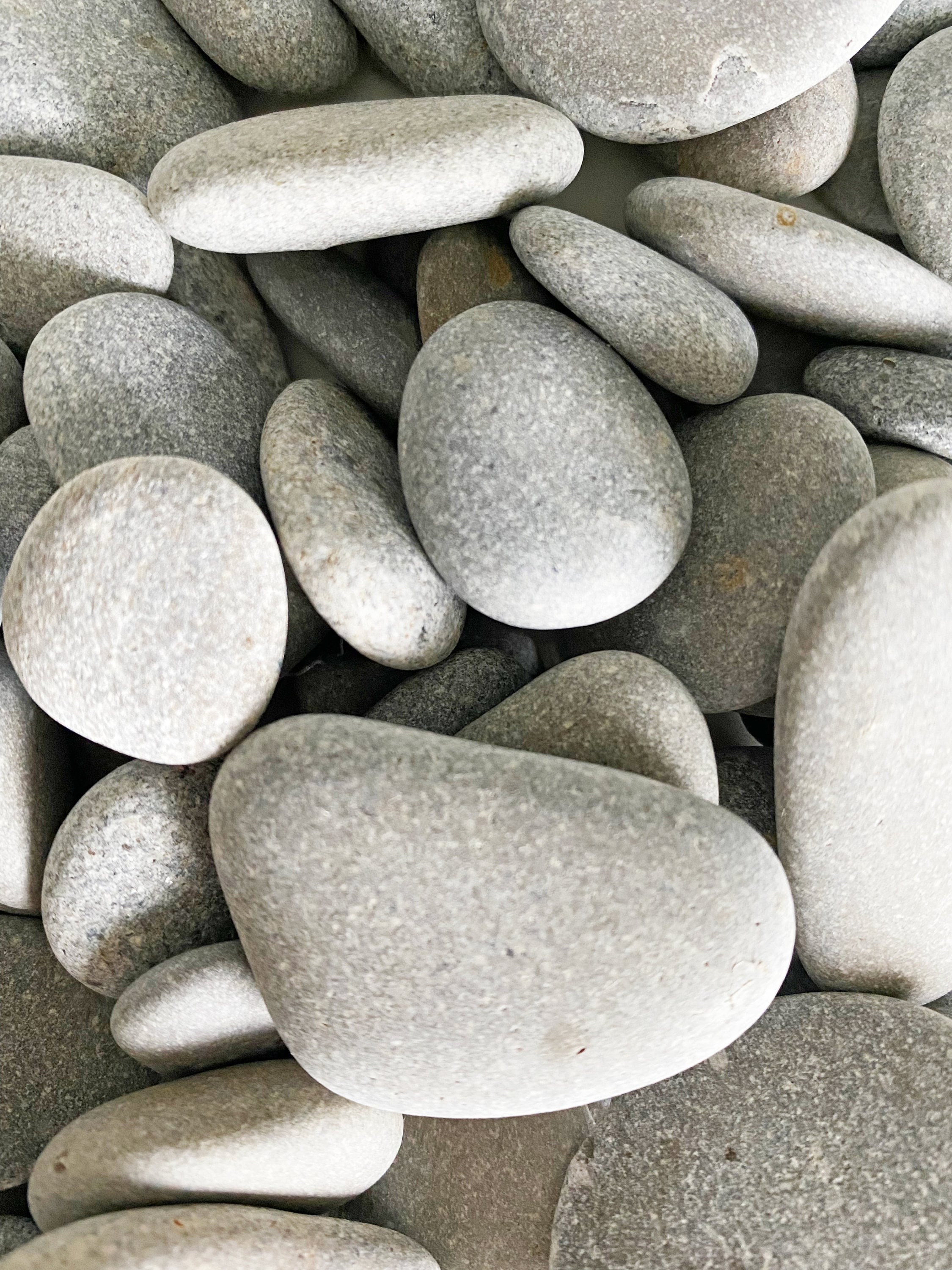 Grey Beach Pebbles 100 Beach Stones Sea Rocks - Etsy