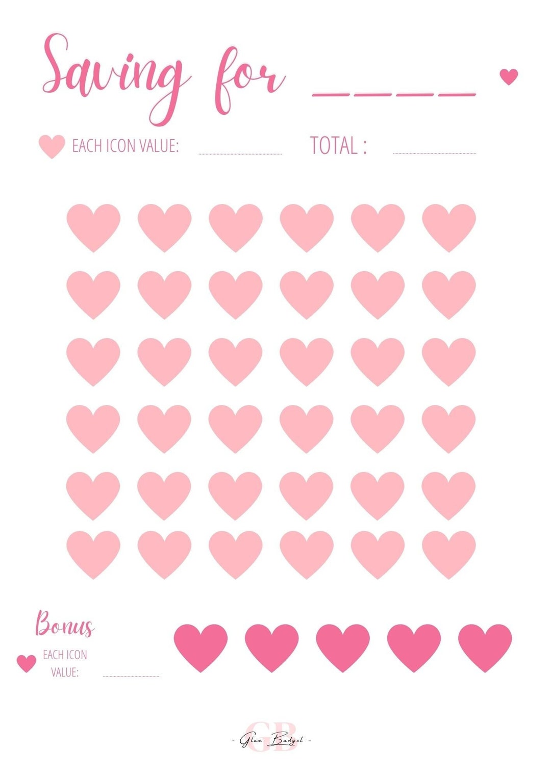 Heart Savings Challenge - Etsy