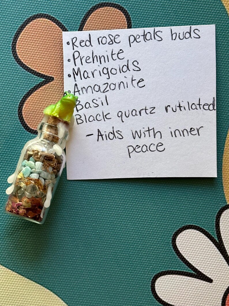 Altar Companion Inner Peace Spell Jar - Etsy