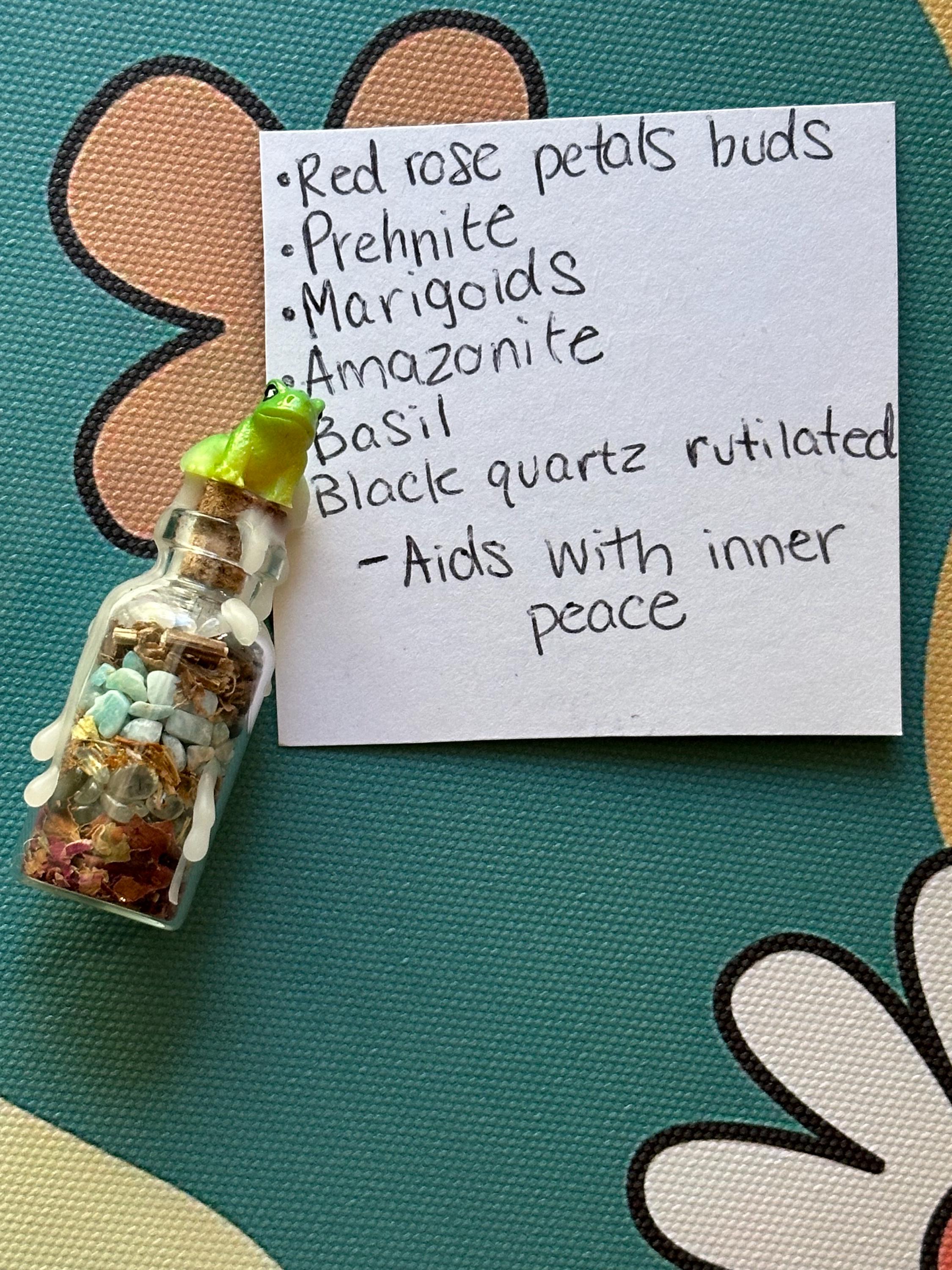 Altar Companion Inner Peace Spell Jar - Etsy