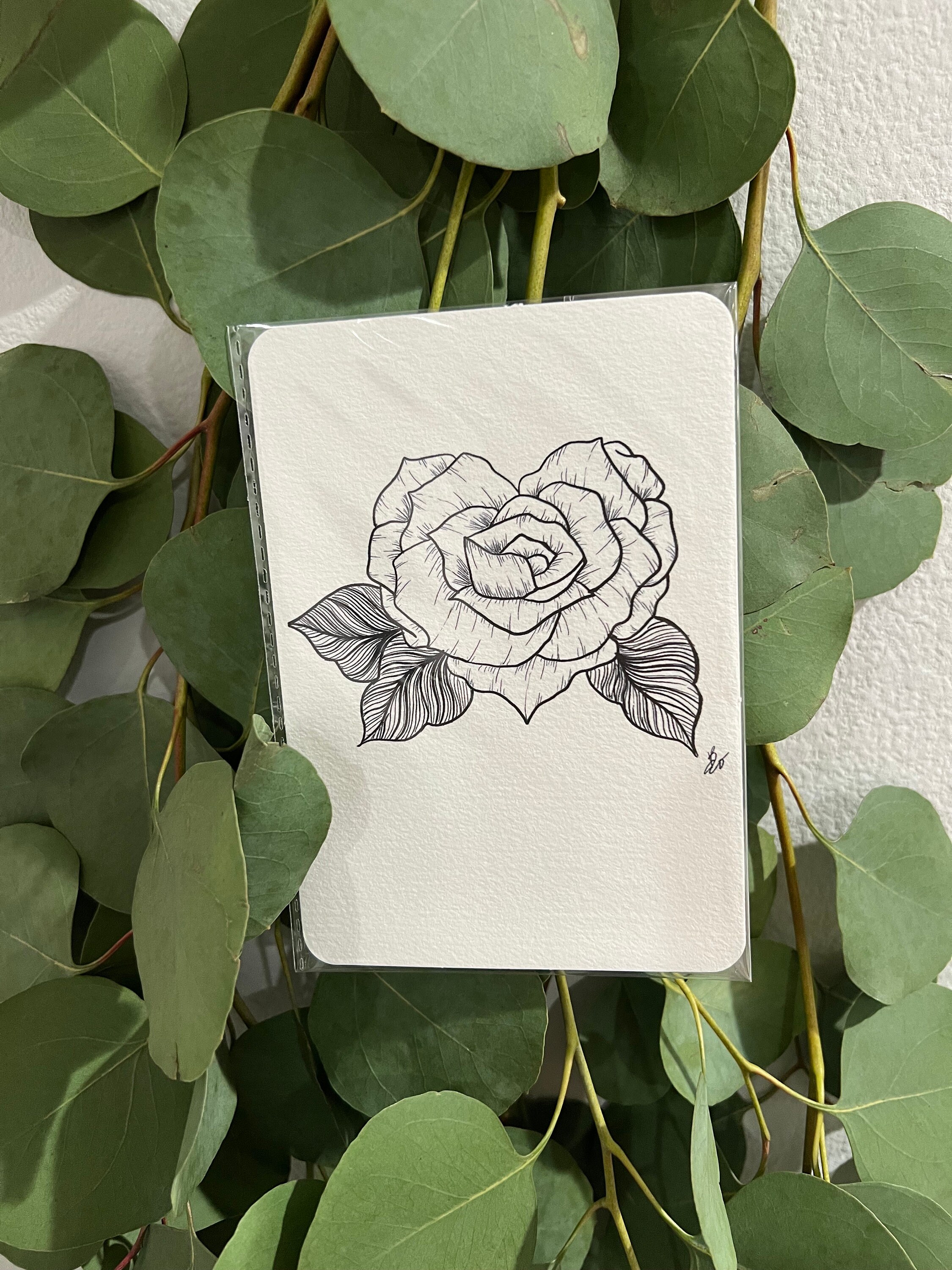 Floral Postcards on Watercolor Paper - Etsy