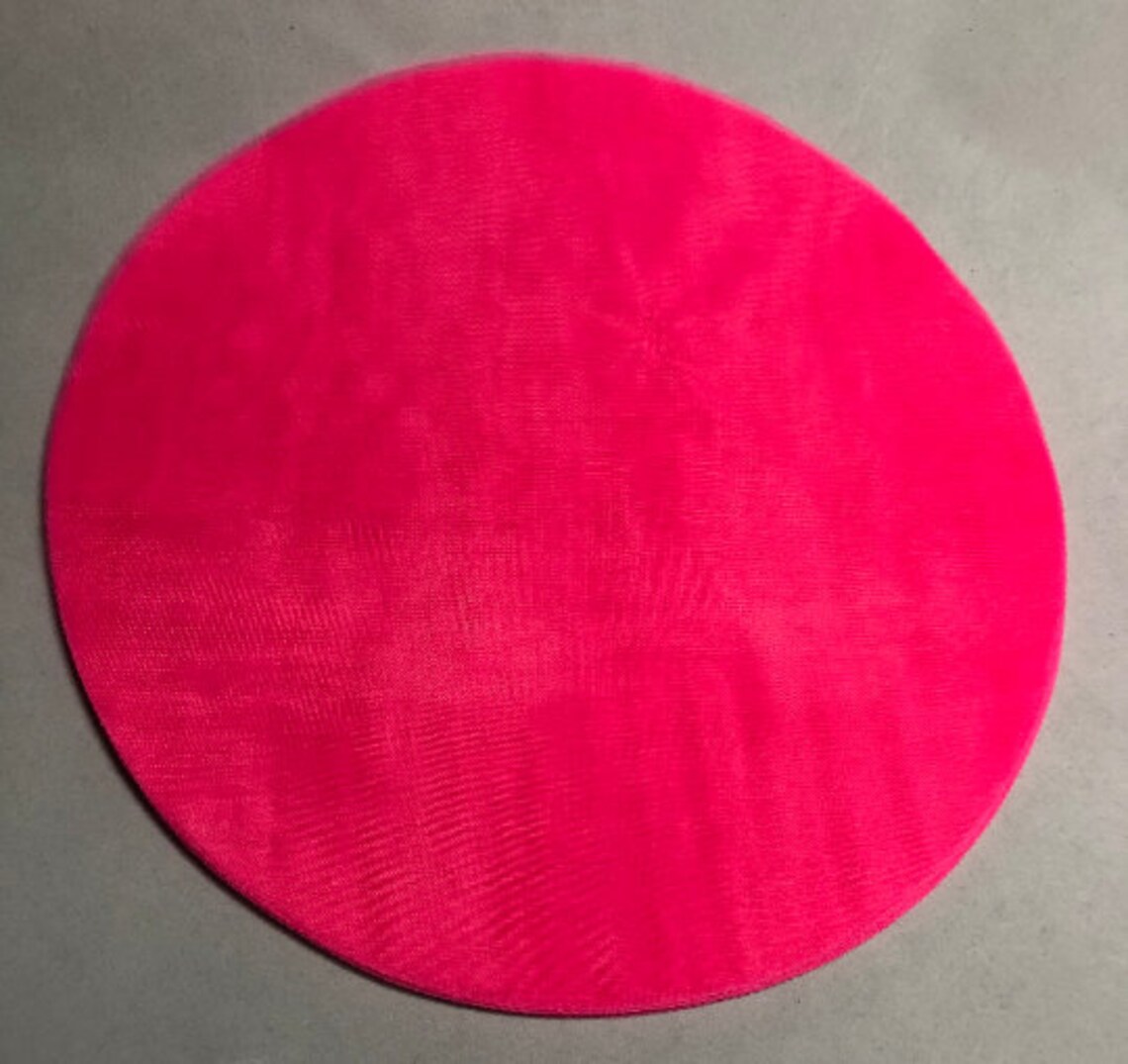 Tulle Circles | 9" Fuchsia Tulle Circles | 50 Pieces per Pack | Wedding ...