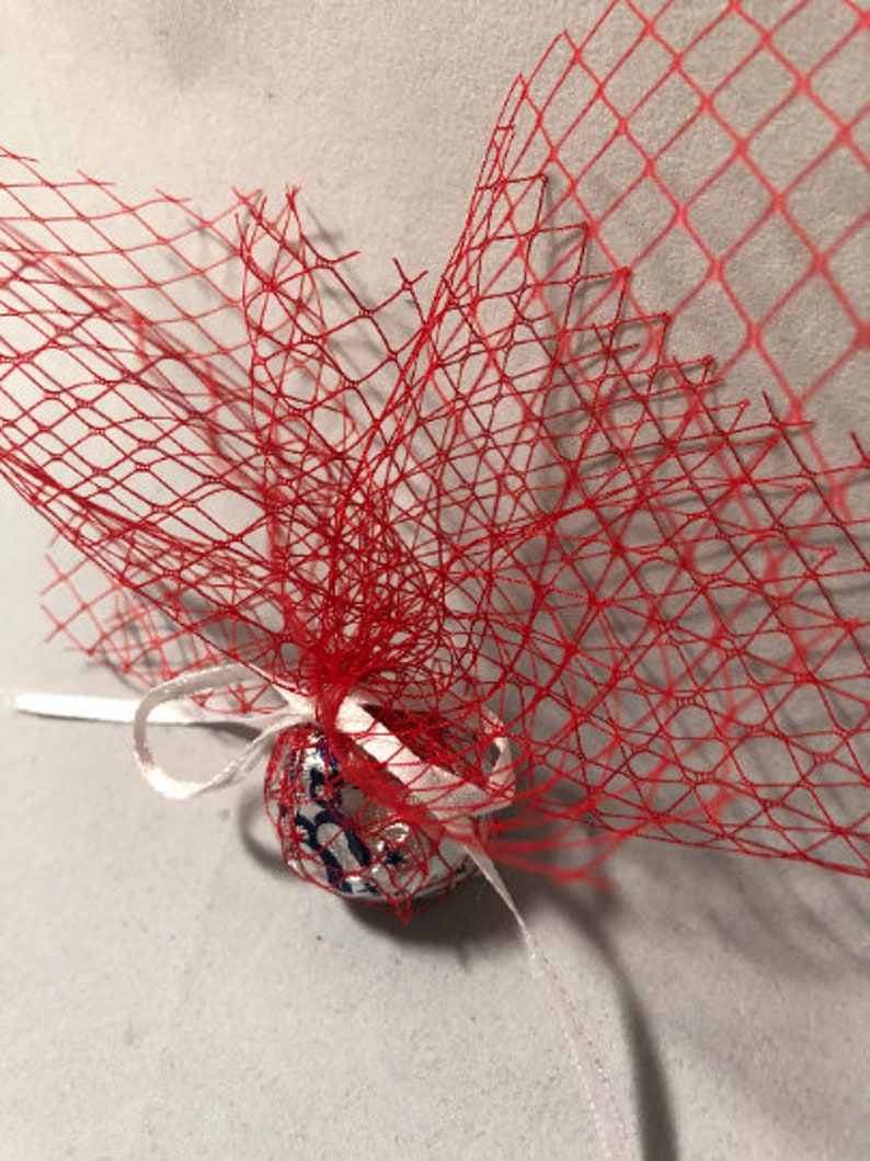 9 Tulle Squares Red Tulle Netting 45 Pcs Wedding - Etsy