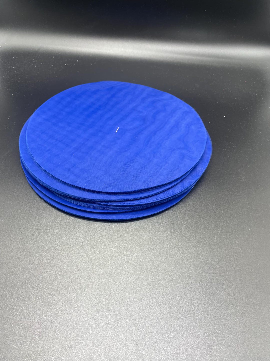 9" Royal Blue Tulle Circles, 50 Pieces, for Favors, Almonds, Giftwrap ...