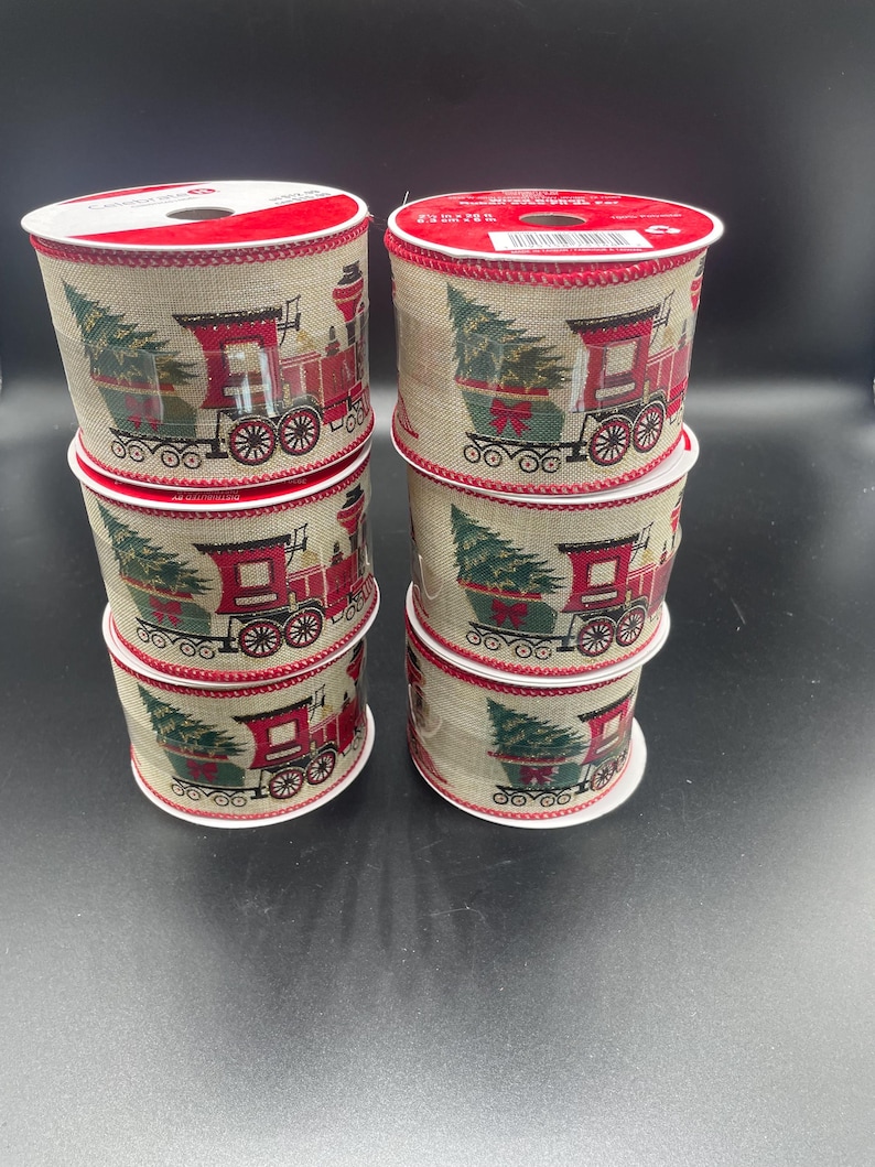Celebrate It, Wired 2 1/2" Christmas Ribbon Roll of 20 Feet, Great for ...