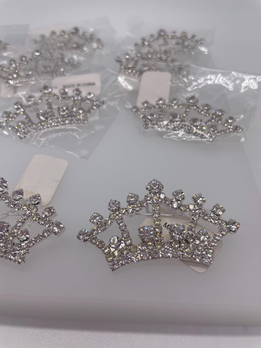 Rhinestone Embellished Crown Brooch, Can Be Used as Favor or ...