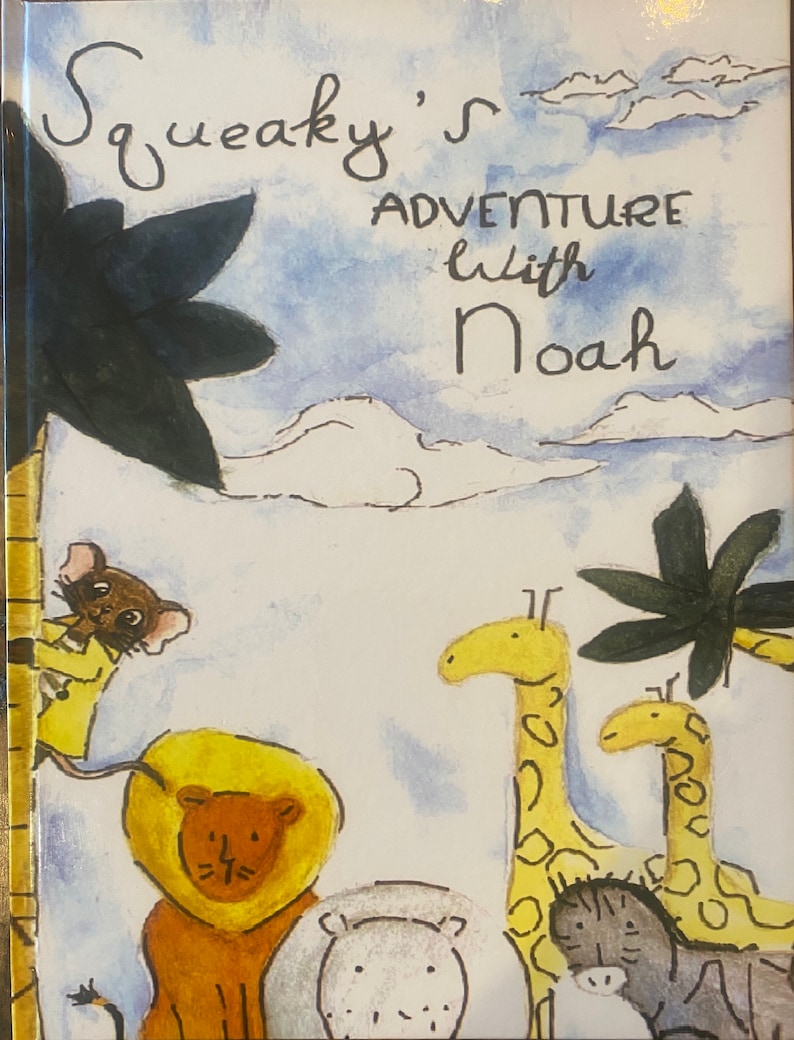 Squeaky's Adventure With Noah Children's Book - Etsy UK