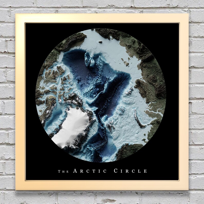 The Arctic Circle | Printable Decor - Etsy