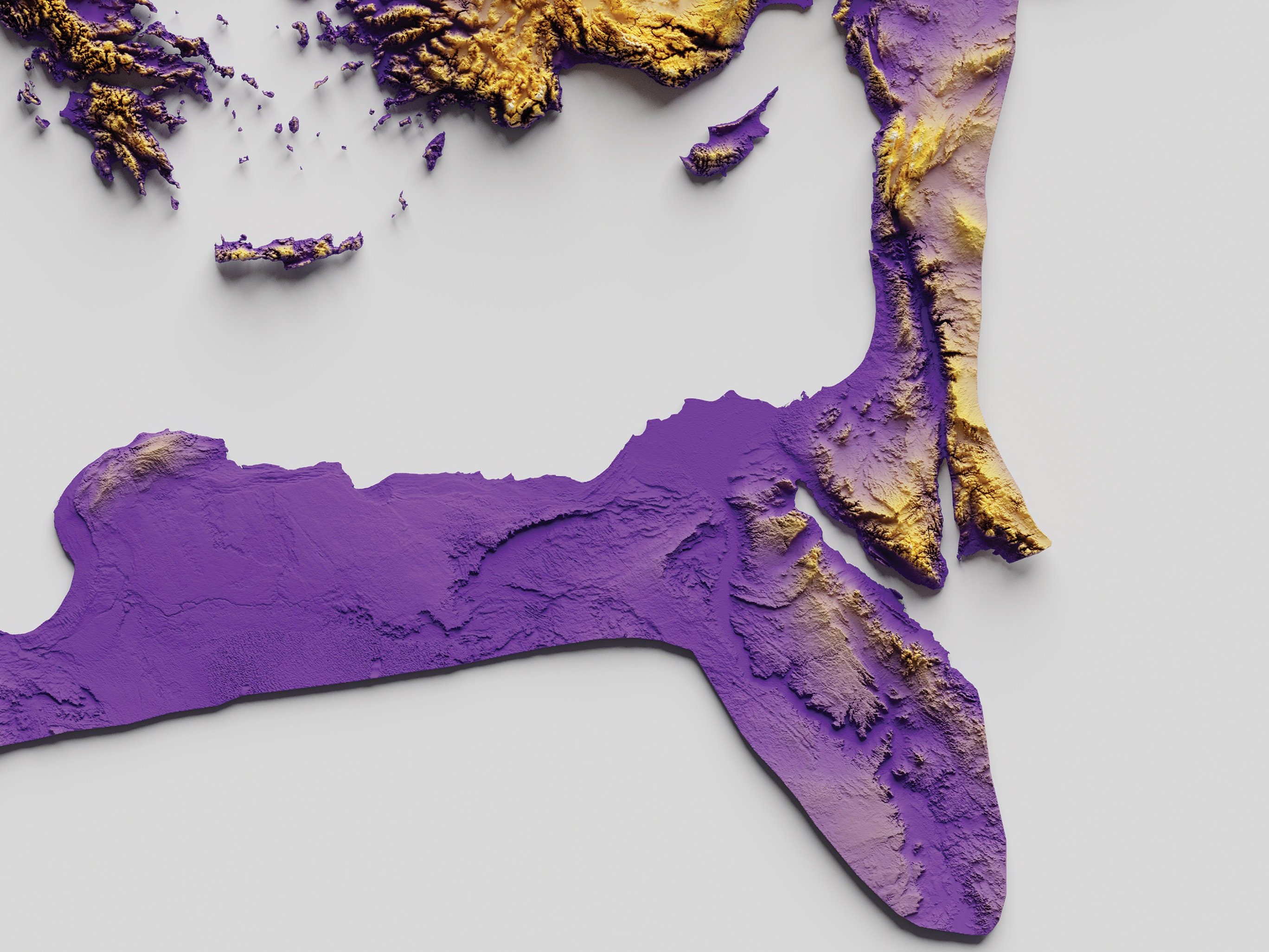 Roman Empire Relief Map Printable Decor - Etsy Canada