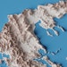 Greece Relief Map | Printable Decor - Etsy