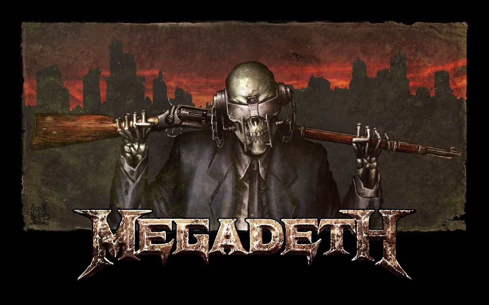 Fabric Poster Megadeth Poster Fabric Block Fabric Wall | Etsy