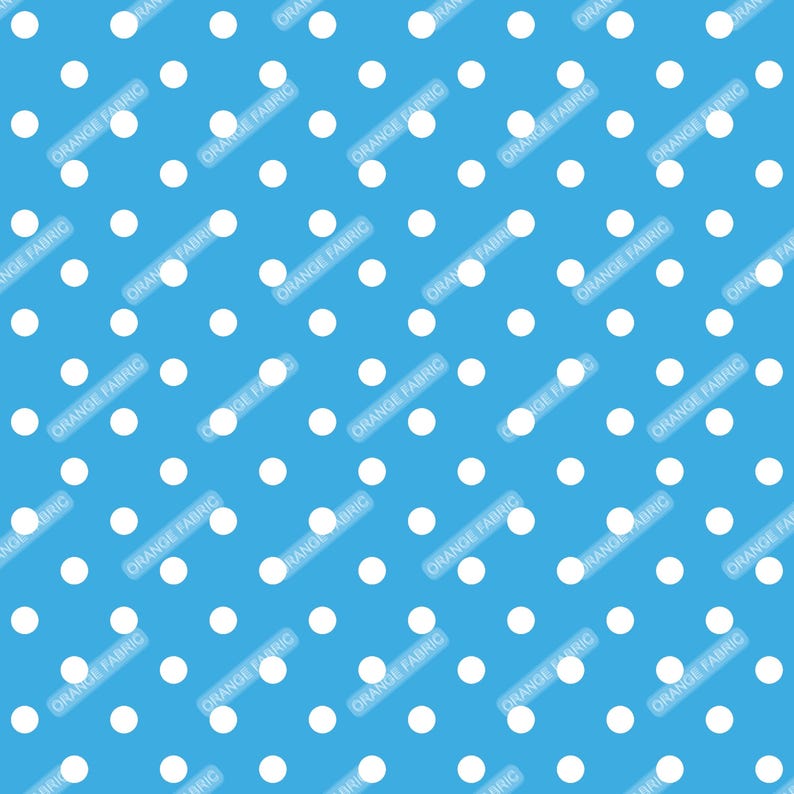 Rainbow Polka Dot Fabric Bundle: Soft Polyester Sewing Fabric - Etsy