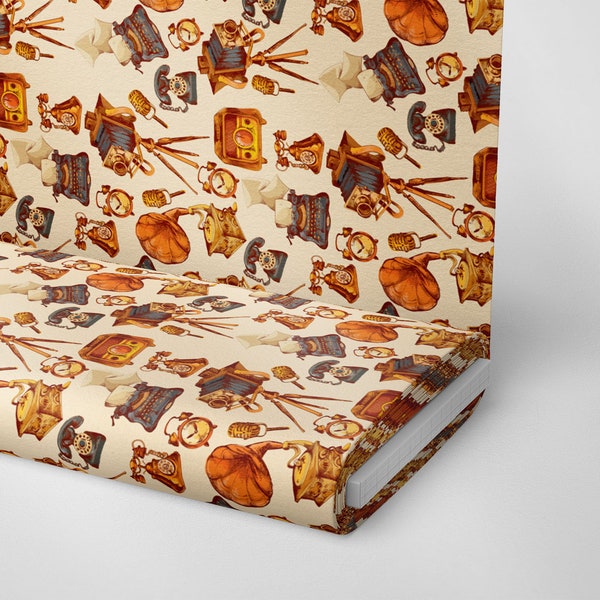 Alarm Clock Fabric - Etsy