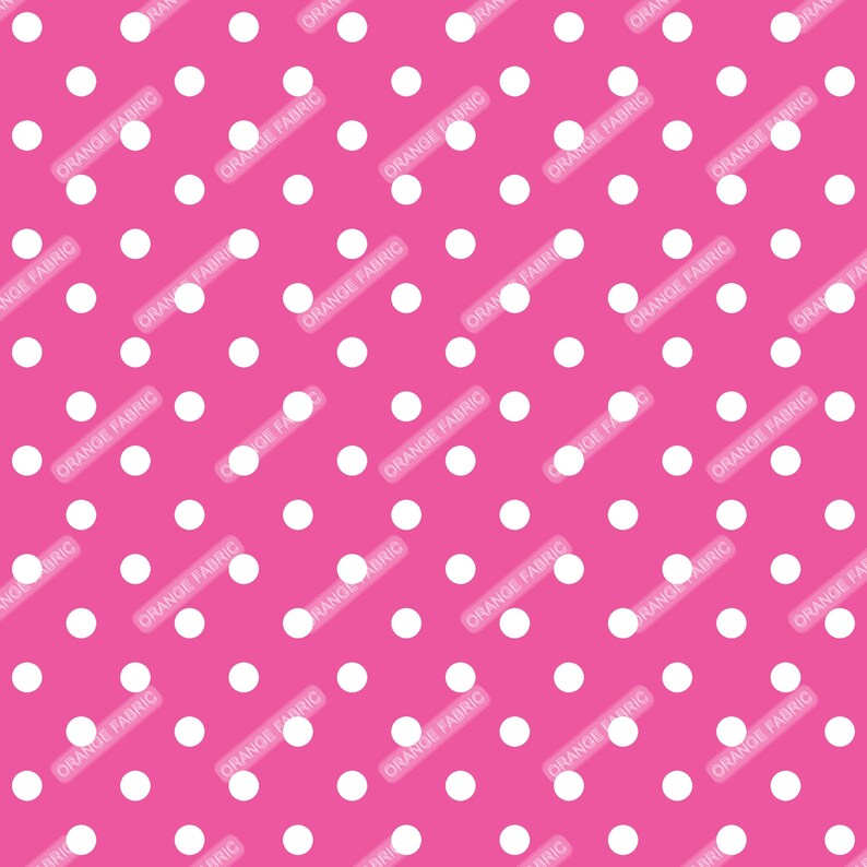 Rainbow Polka Dot Fabric Bundle: Soft Polyester Sewing Fabric - Etsy