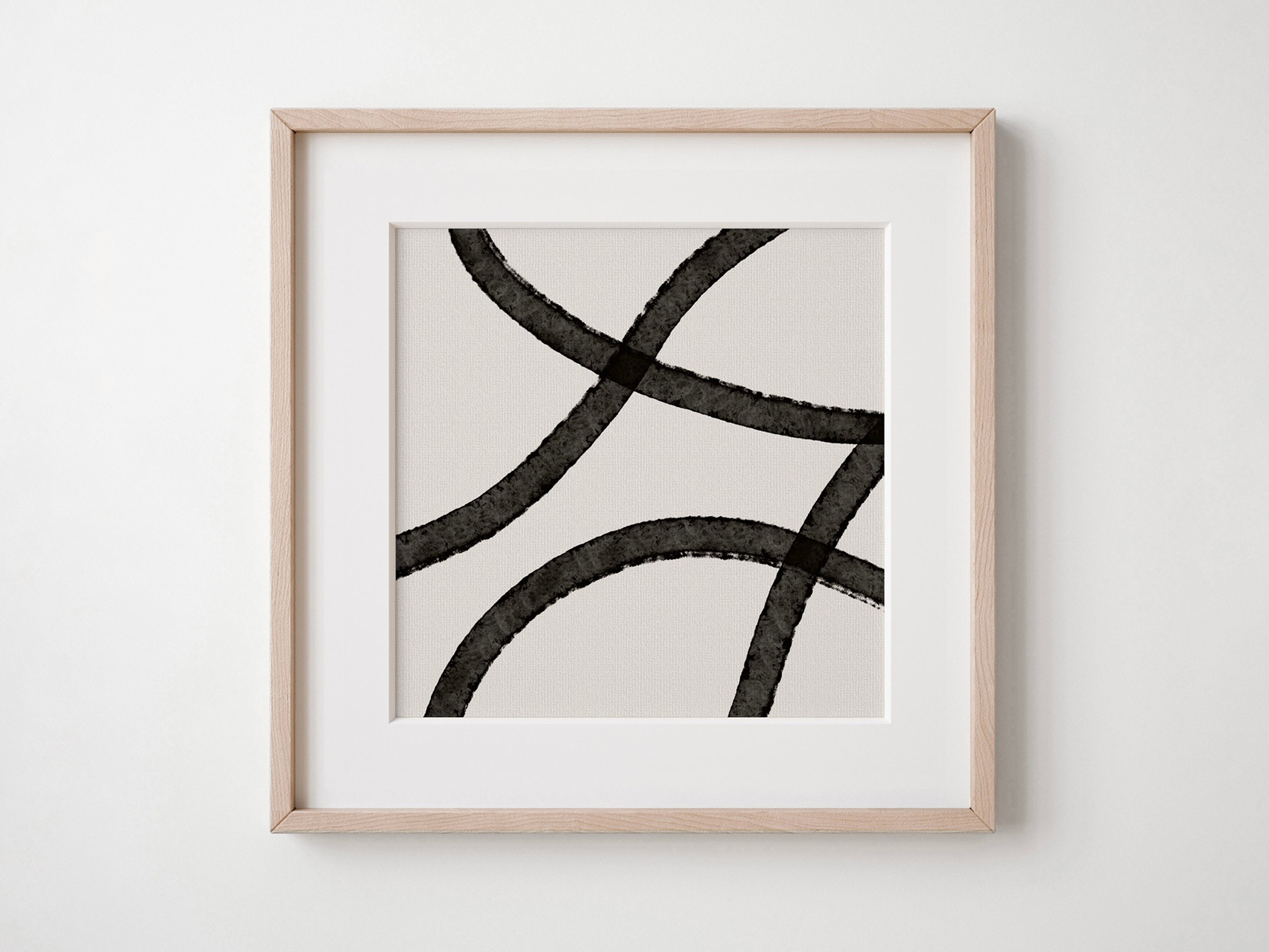BLACK AND WHITE | Printable Art Set of 2 | Instant Digital Download ...