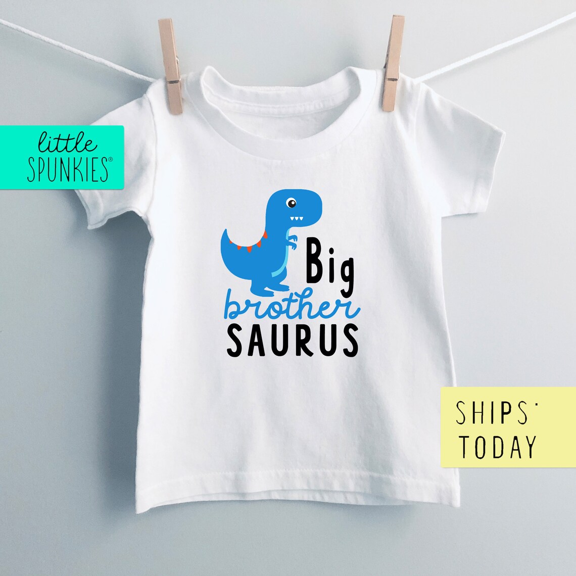 Big Brother Saurus Shirt Boy Dinosaur T-shirt Trex Dino - Etsy