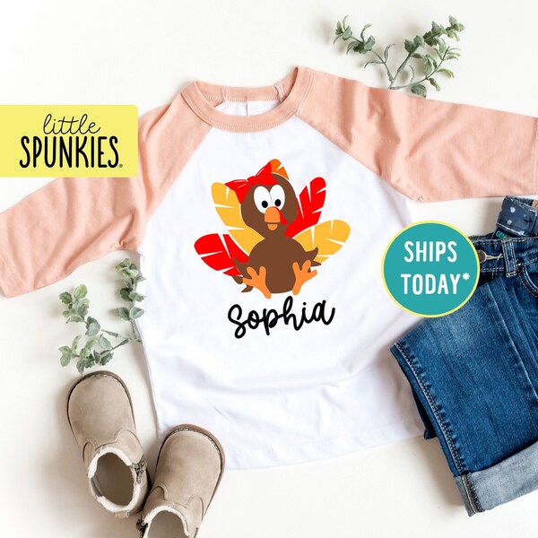Kids Turkey Shirt - Etsy