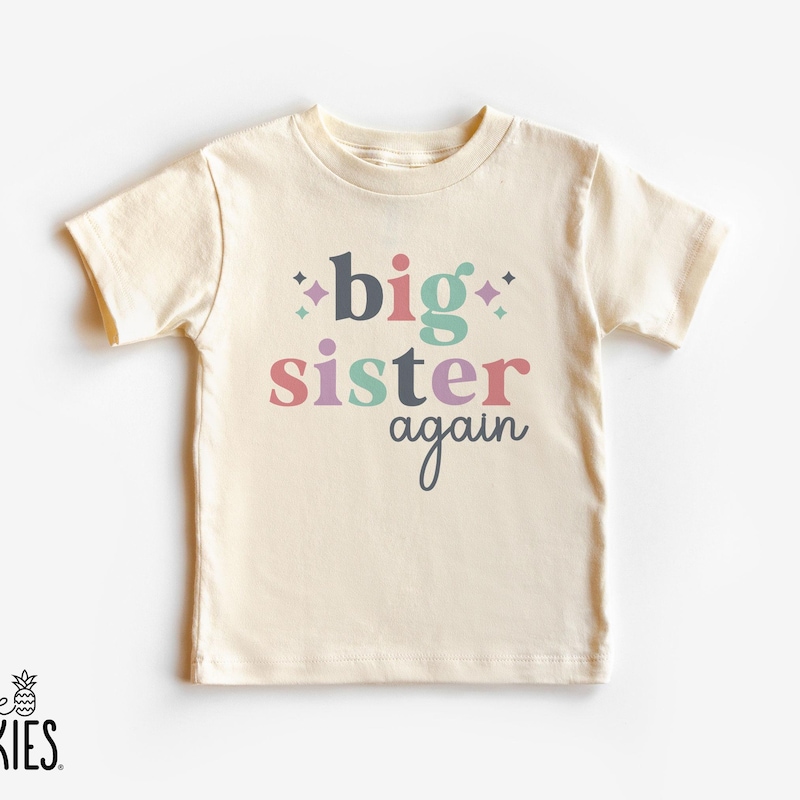 Sparkly Big Sister Shirt - Etsy