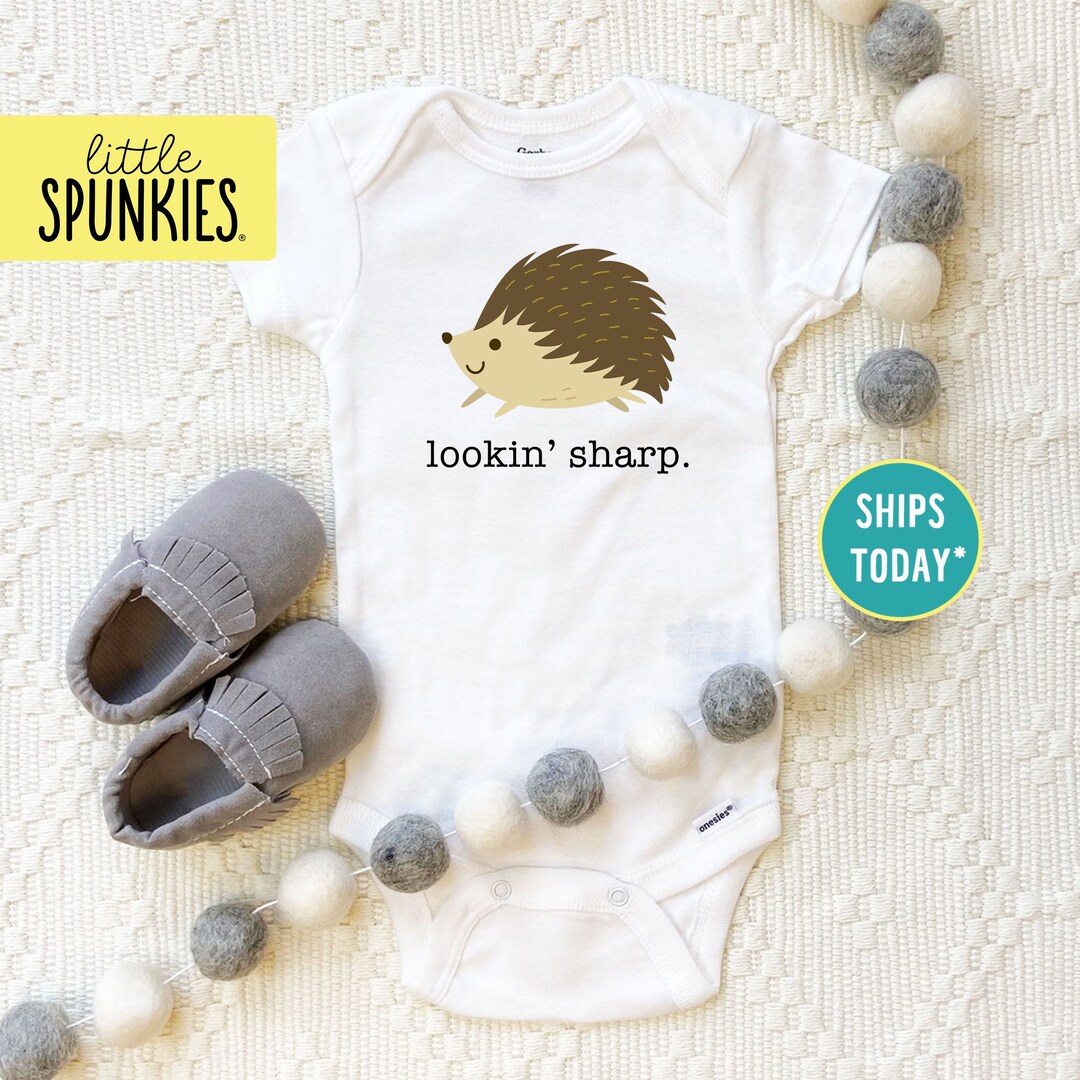 Lookin' Sharp Porcupine Onesies® Brand Woodland Animals - Etsy