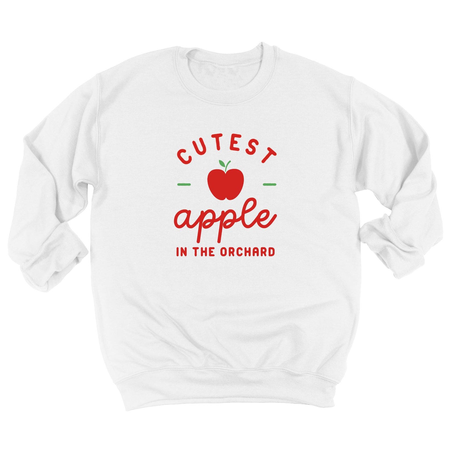 Cutest Apple in the Orchard Tshirt: Red Apple Fall Graphic Tee - FL6624 ...