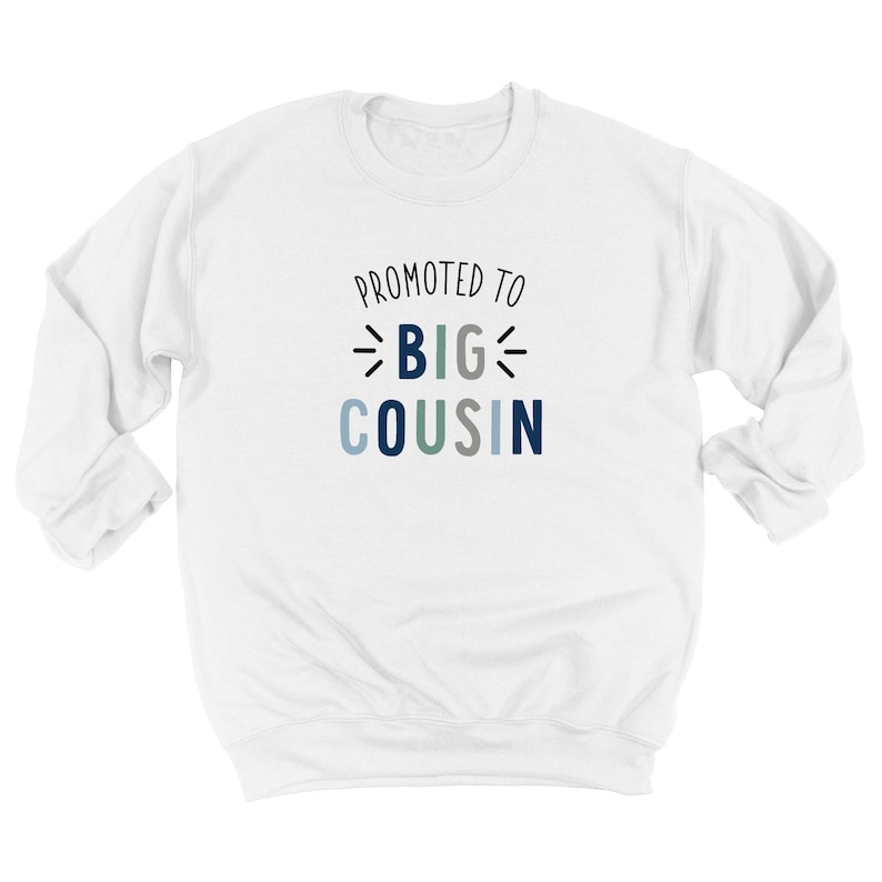 Big Cousin Announcement Onesies® Brand: Custom Pregnancy Reveal for ...