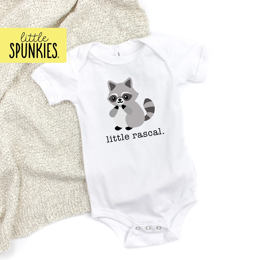 Little Rascal Raccoon Onesies® Brand, Woodland Animal Onesies® Brand ...
