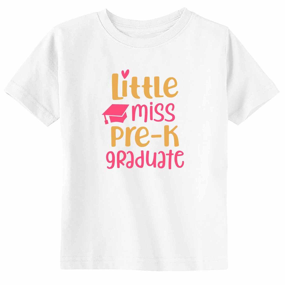 Little Miss Pre-k Graduate Shirt Kids Graduation Outfit | Etsy