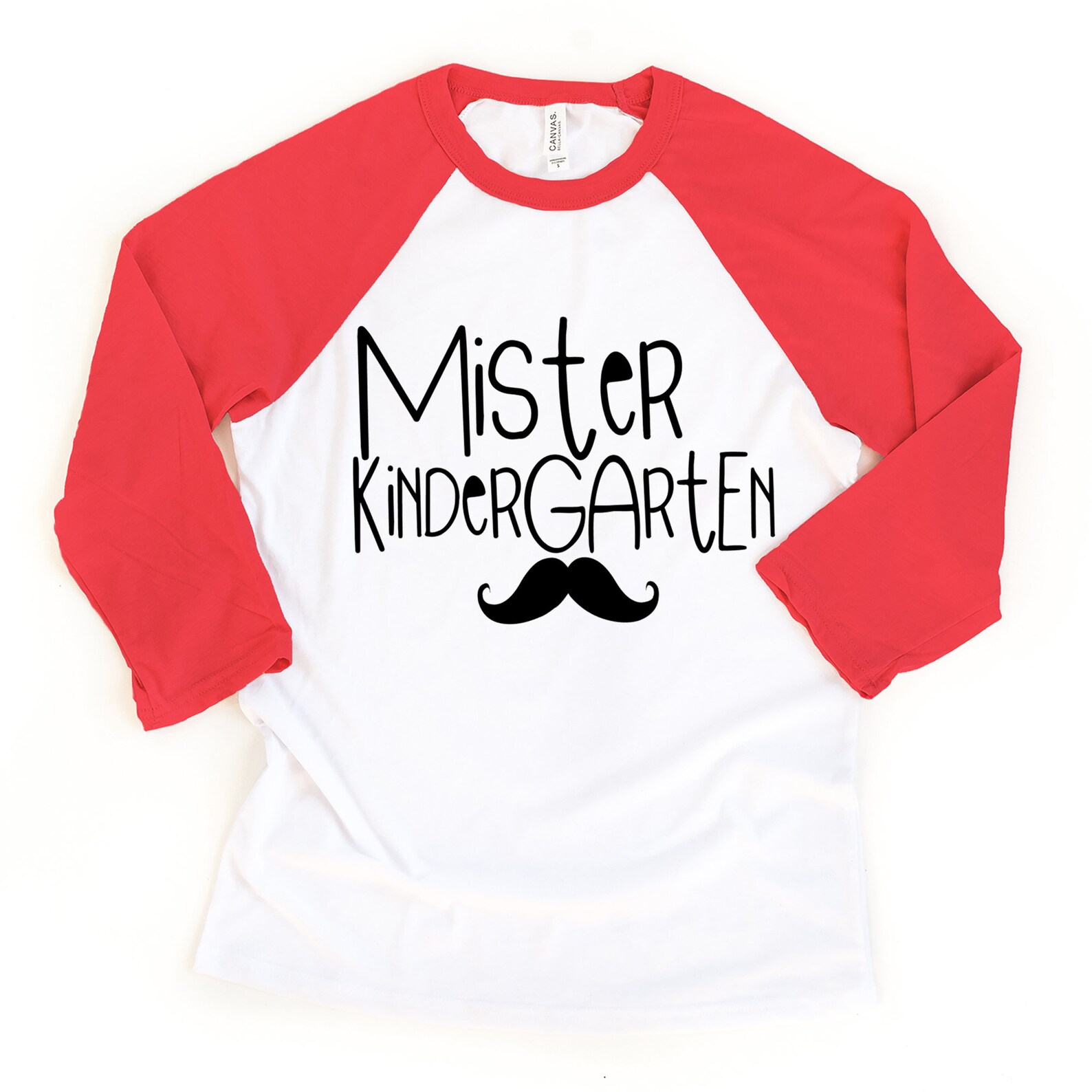 Mister Kindergarten Boy Raglan Back to School Boys Toddler - Etsy