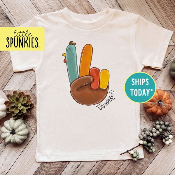 Kids Turkey Shirt - Etsy