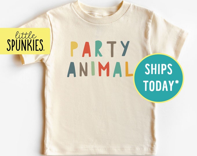 Party Animal Birthday Shirt, Zoo Animals Birthday, Party Animal Shirt ...