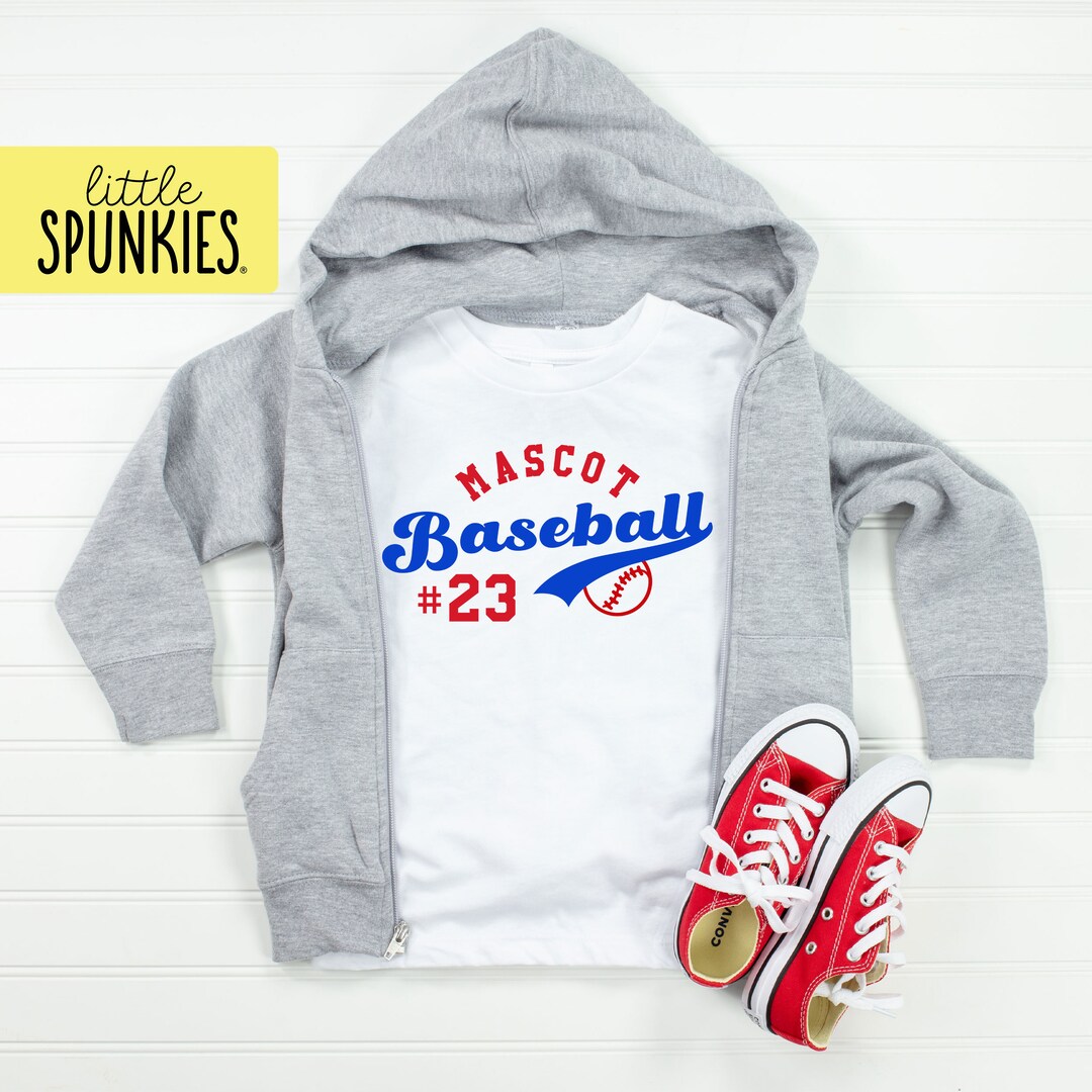 Personalized Toddler Sports Team Shirt, Custom Baseball Team Shirt ...