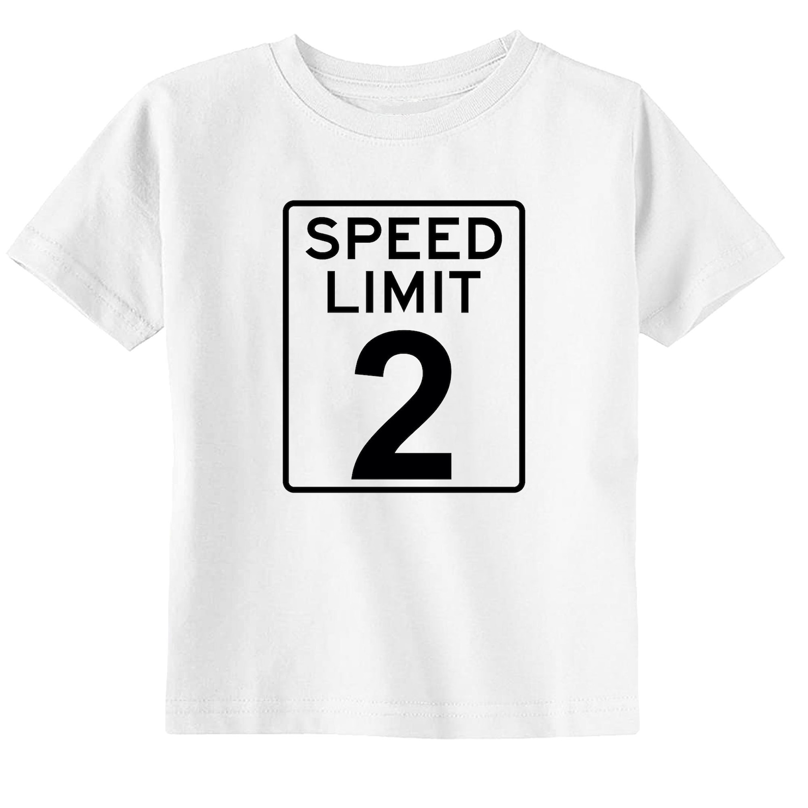 Speed Limit 2 T-shirt 2nd Birthday Shirt Two Year Old - Etsy