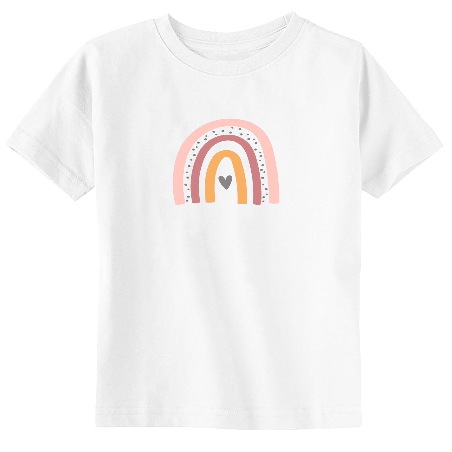 Rainbow Shirt for Girls Personalized Pink Rainbow T-Shirt | Etsy