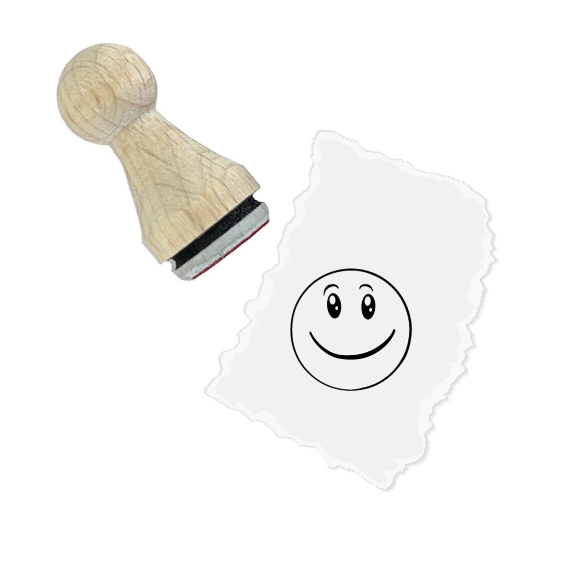 Ministempel - Motivstempel - Smiley - Emojis - grinsender Smiley ...