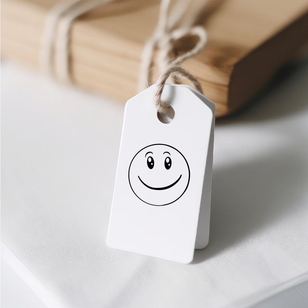 Mini Stamp Motif Stamp Smiley Emojis Grinning Smiley Stamp Gift DIY ...