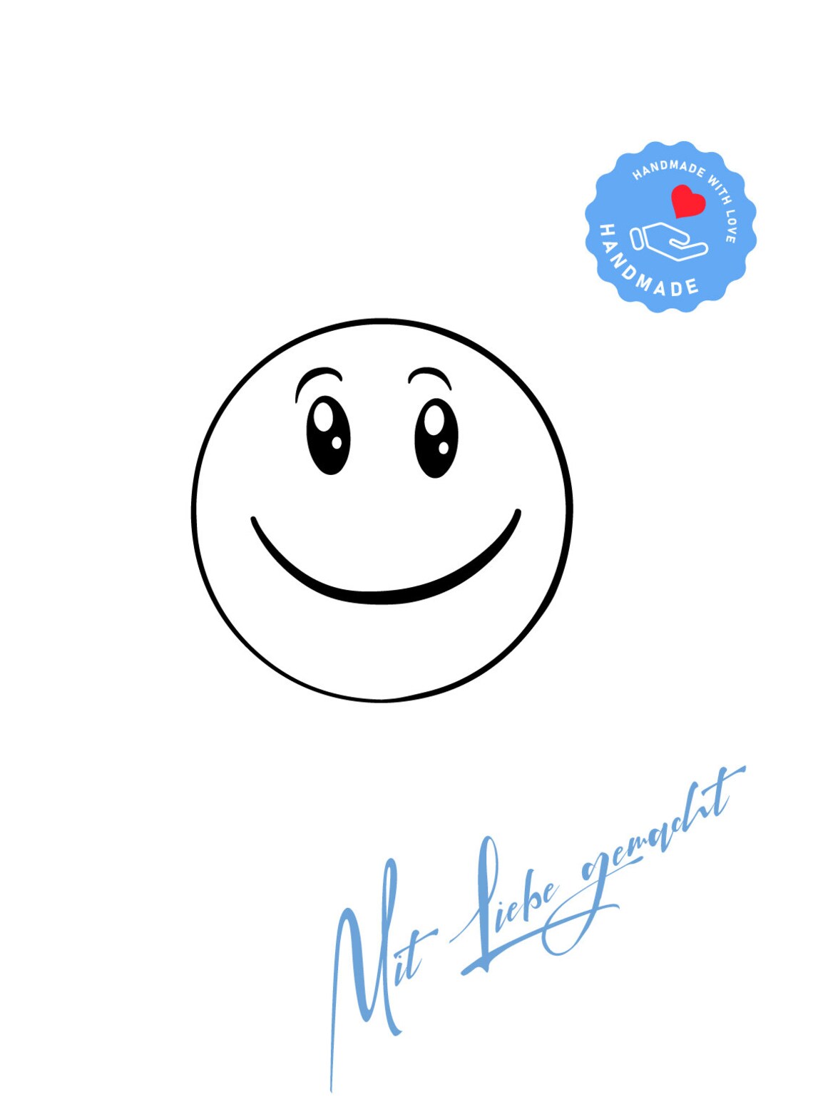 Ministempel - Motivstempel - Smiley - Emojis - grinsender Smiley ...