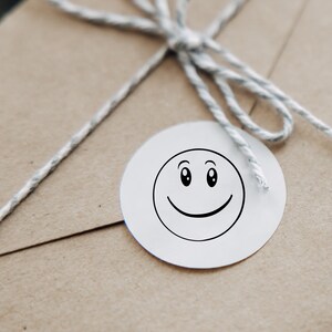 Ministempel - Motivstempel - Smiley - Emojis - grinsender Smiley ...