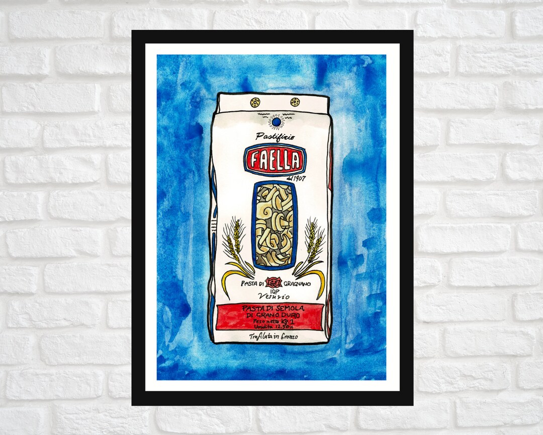 Art Print - Faella Pasta - Etsy