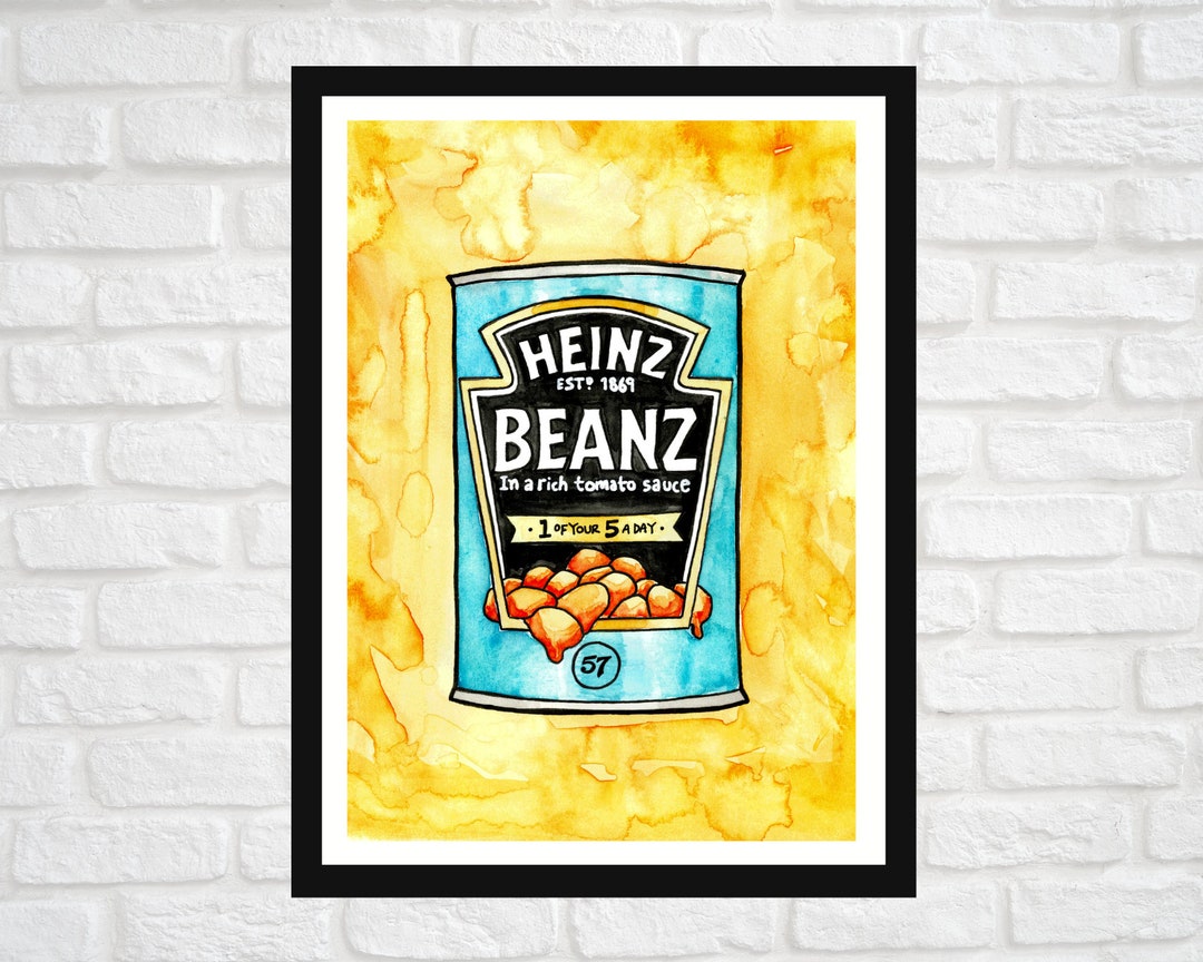 Art Print - Heinz Beanz - Etsy