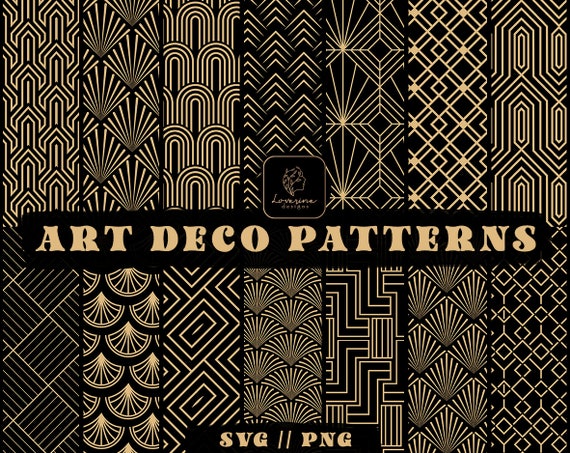 Art Deco Gatsby Pattern Vector