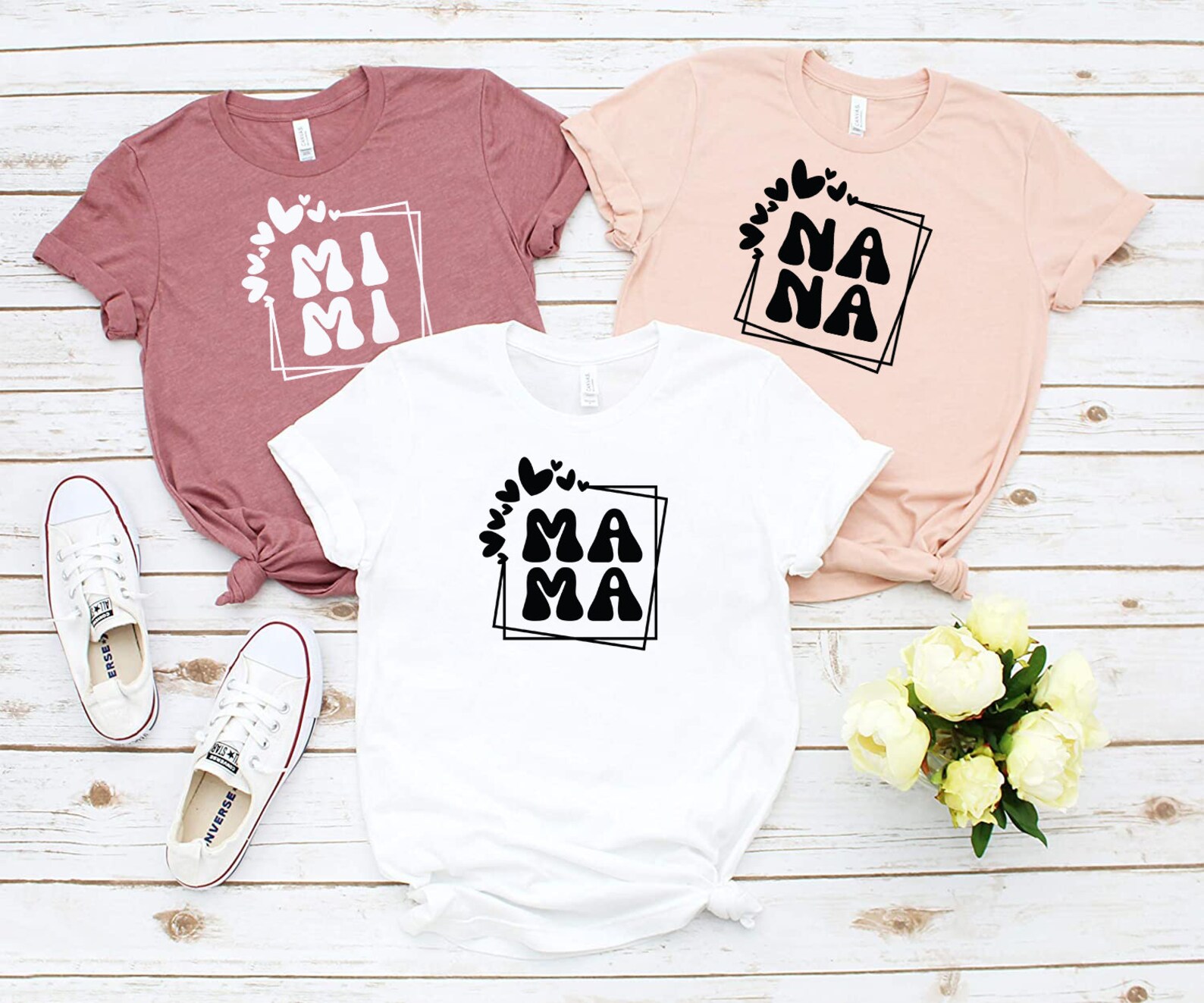 Mom Frame Svg Bundle Mama Svg Mimi Svg Nana Svg Heart - Etsy