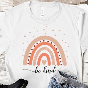 Rainbow SVG Design Be Kind Rainbow SVG Files for Cricut SVG for Shirts ...